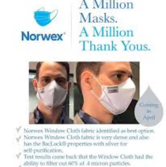 Norwex | Other | Norwex Bundle Of 2 Gray Face Masks | Poshmark